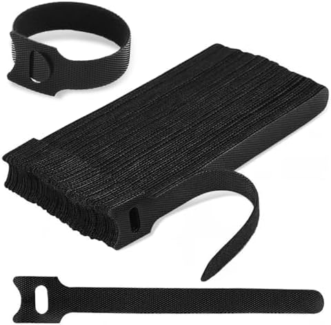 Amazon.com: 50 PCS Cable Ties, Nylon Zip Ties Adjustable Cord Straps ...