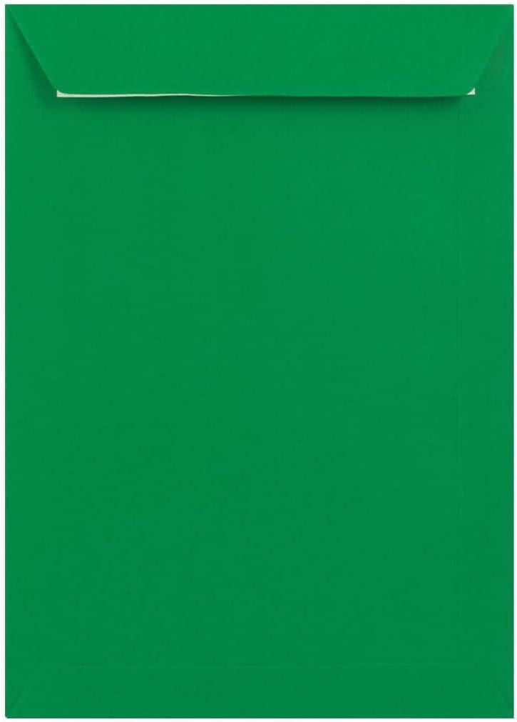 50 Dark Green C4 (to fit A4) Envelopes - 324mm x 229mm - Straight ...