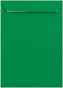 50 Dark Green C4 (to fit A4) Envelopes - 324mm x 229mm - Straight ...