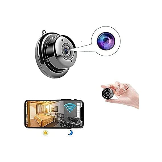 Buy CAMCARE Mini Full HD 1080P Wi-Fi Camera, Fish Eye 360 Degree ...