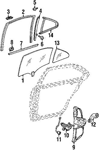 Amazon.com: Mercedes-Benz 220 820 04 42, Power Window Motor : Automotive