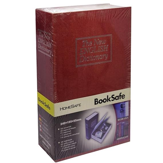 Satya Tech Book Safe With Combination Lock/Dictionary Diversion Book ...