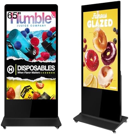 Amazon.com: ZLPOWER 65" Digital Signage Displays 4K NonTouch-Screen ...