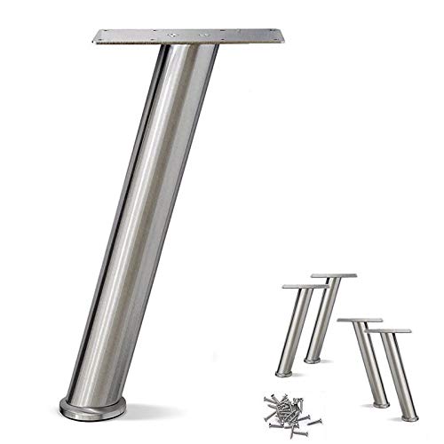 Stainless Steel Slanted Sofa Legs, Furniture Legs, Slant Round Tube ...