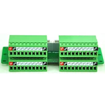 Electronics-Salon Pi Panel Mount Pluggable Terminal Block Breakout ...