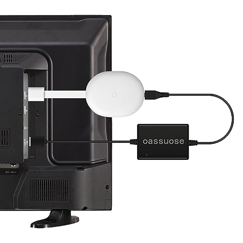 Snapklik.com : Oassuose USB Power Cable Adapter For Chromecast