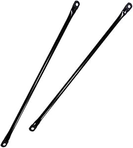 Amazon.com: Black Metal Garden Swing Hanging Rods - 2-Pack, 70.5cm/27 ...