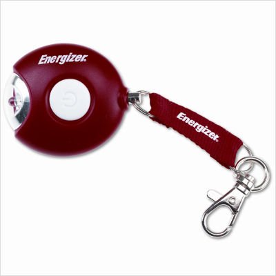Energizer Panic Alarm and LED Light with Spring Clip Key Ring Clasp ...
