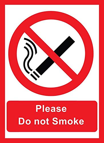 CHD GRAPHIC Please do not Smoke here/No Smoking Zone Sign Board Self ...