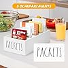Amazon.com - Seasoning Packet Organizer, Spice Packet Storage Organizer ...