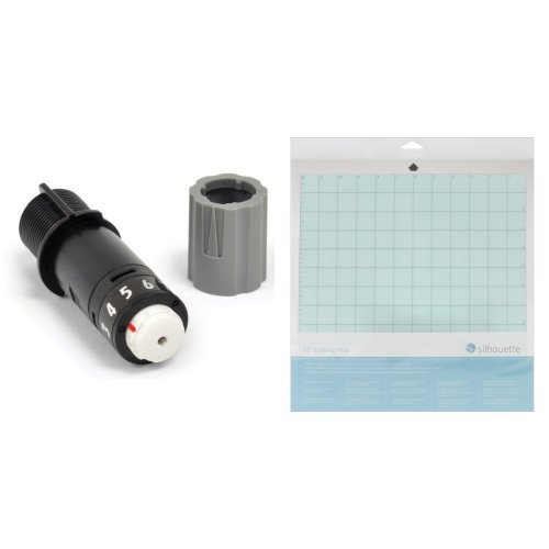 Buy Silhouette Replacement Blade, Black with Silhouette Cameo 12-inch ...