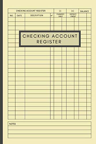 Amazon.com: Checking Account Register: Personal or Small Business ...