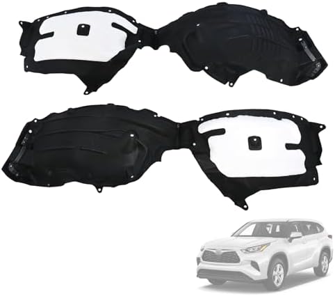 Amazon.com: Promrmr 1 Pair Front Left & Right Side Inner Fender Liners ...