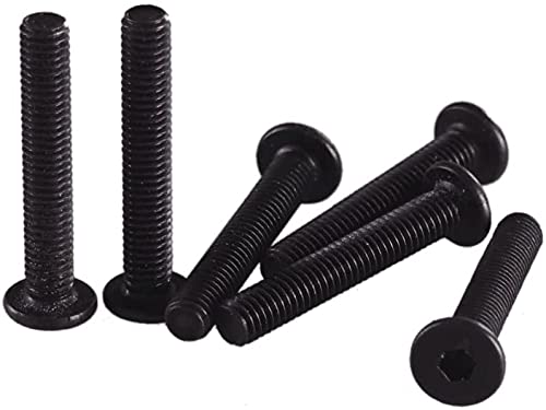 3DINNOVATIONS M5x30mm Low Carbon Steel CNC Low Profile Screws DIY Flat ...