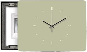 Amazon.com: Rtyuioaz Wall-Mounted Breaker Box Cover with Clock, Sliding ...