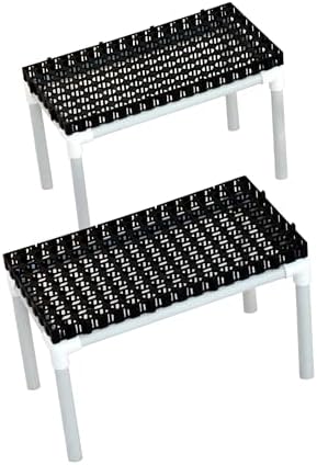 VEYYON Premium UPVC Pipe Plant Stand - 2 Stage, Suitable for HDPE Grow ...