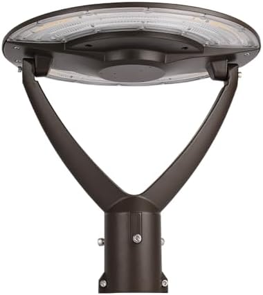 Yaolite Adjustable 60W-80W-100W LED Post Top Light, ETL&DLC Listed ...