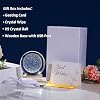 Amazon.com: Arikyrist 3D Engraved Flower of Life Crystal Ball, Laser ...