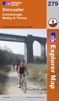 Doncaster OS Explorer Map 279: Amazon.co.uk: Ordnance Survey: Books