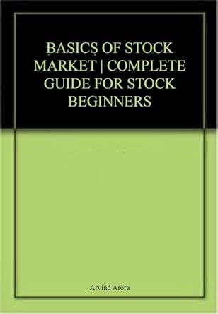Amazon In Buy Basics Of Stock Market Complete Guide For Stock