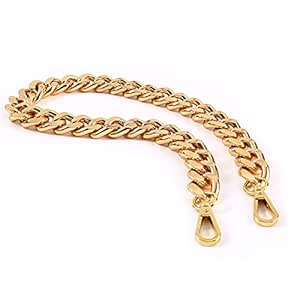 25 Inch Trendy Chunky Metal Chain Purse Handle Shoulder Strap ...