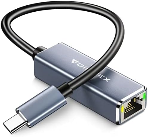 Adattatore USB C a Ethernet, Convertitore USB Tipo C a RJ45 Gigabit ...