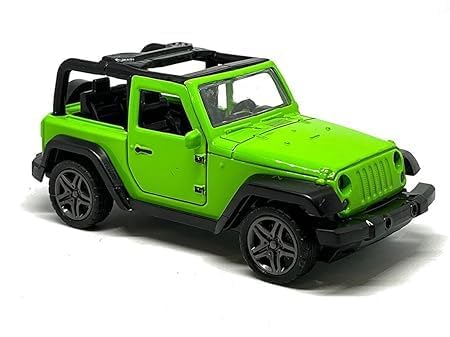Cube Play Metal Thar Toy Car Green for Kids Pull Back Door openable ...