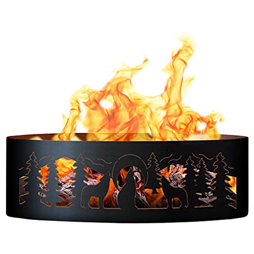 Top 10 Best Metal Fire Pit Rings : Reviews & Buying Guide - Katynel