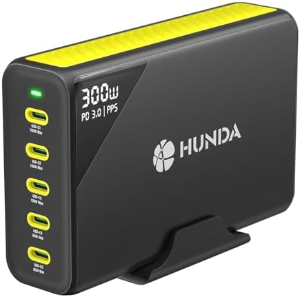 Amazon.com: UGREEN 300W USB C Charger, Nexode GaN 5 Ports Desktop ...