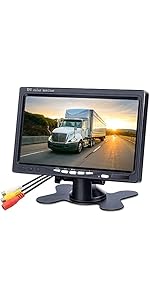 Amazon.com: B-Qtech 4.3 inch Foldable TFT LCD Backup Camera Monitor ...
