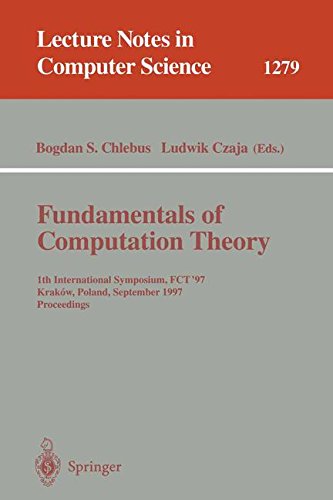 『Fundamentals of Computation Theory』｜感想・レビュー - 読書メーター