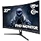 Amazon.com: CRUA 30Inch Ultrawide Curved Monitor, 21:9 WFHD(2560x1080P ...