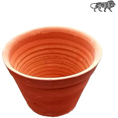 Eco-Friendly 8 inch Planters and Hand Made Terracotta Flower Clay Pots ...