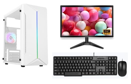 Core i3 Assembled Desktop PC (16GB RAM, 1TB HDD + 128GB SSD, Windows 11 ...