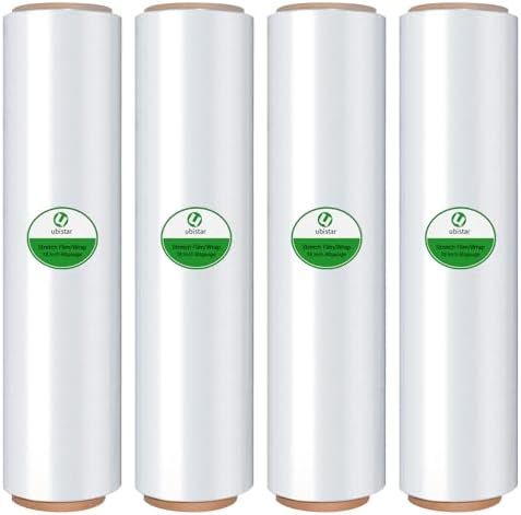 Amazon.com : Clear Stretch Wrap Roll, Heavy-Duty 18 Inch x 1500 ft ...