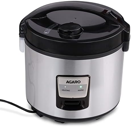 Buy AGARO Elegant Electric Rice Cooker, 1L, 700 gms (approx. 5 cups ...