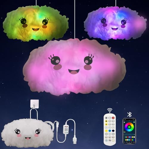Amazon.com: FLAGTOP LED Cloud Light for Bedroom, Floating Cloud Light ...