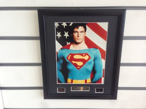 Superman Christopher Reeve Original Framed Film Cell Memorabilia Series ...