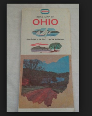 SOHIO Road Map Of Ohio: Amazon.com: Books