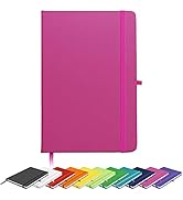 A5 Notebook Writing Pad New Lined Hardback Journal Notepad Notes Diary ...