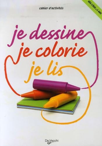 Amazon.com: Je colorie, je dessine, je lis (French Edition ...