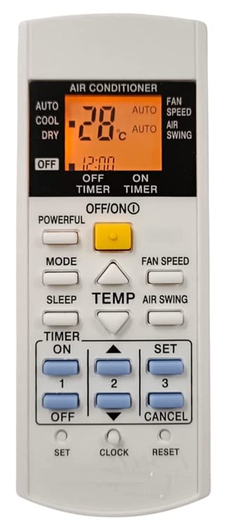 COSMOS SYSTEMS AC Remote Compatible Split AC Remote Control for Home ...