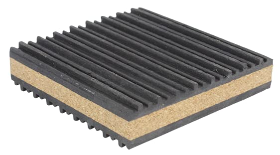 Easyflex VibraSystems Cork/Rubber Isolator Pads for Chillers, Pumps ...