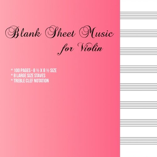 Amazon.com: Blank Sheet Music for Violin: 9781545401521: Lon Vinger: Books