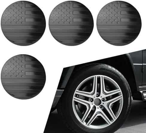 Amazon.com: dawfall 4 PCS Car Wheel Center Caps, Rustproof Durable ...