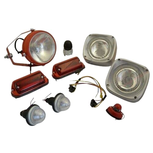 MASSEY FERGUSON 100 SERIES TRACTOR LIGHTING KIT COMPLETE SET : Amazon ...