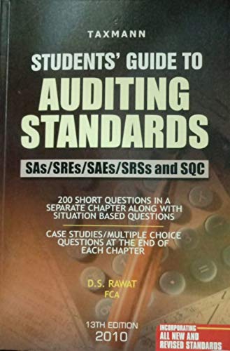 Buy Students Guide to Auditing Standards Book Online at Low Prices in ...