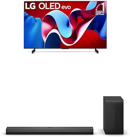 Amazon.com: LG 42-Inch Class OLED evo C4 Series Smart TV 4K Processor Flat Screen with Magic ...