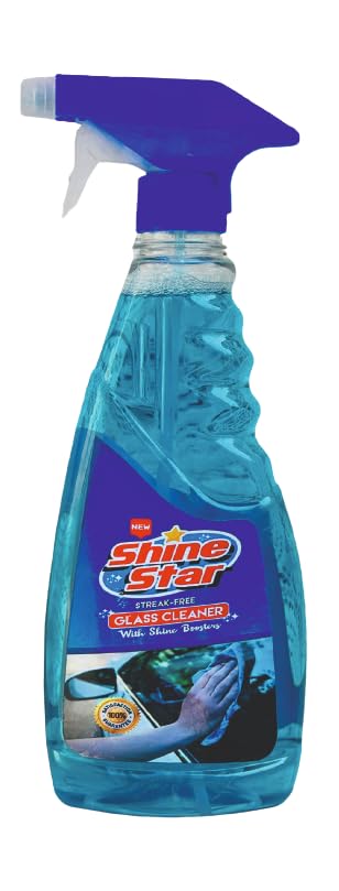 Shine Star Class Cleaner 500ml (Pack Of 4) : Amazon.in: Health ...