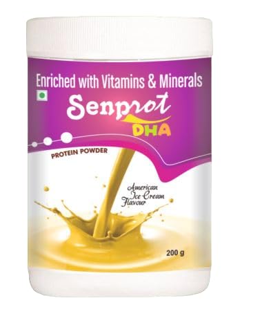 SENPROT DHA - Protein Powder 200 gm (Pack of 1) : Amazon.in: Health ...